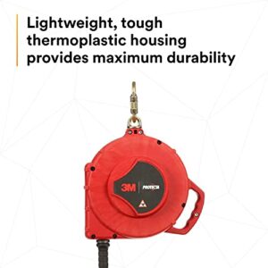 3M Fall Protection Business Protecta Rebel Self Retracting Lifeline, Leading Edge, Cable 3590546, 50'. (15.2M), 1 Each