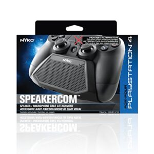 Nyko SpeakerCom - Headset Alternative Controller Attachment with Push To Talk Button for PlayStation 4