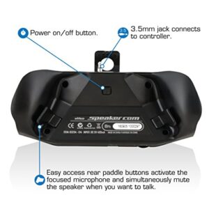 Nyko SpeakerCom - Headset Alternative Controller Attachment with Push To Talk Button for PlayStation 4