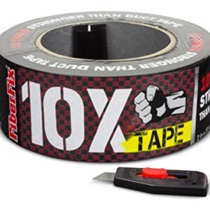 FiberFix 10X Tape - Repair Tape 100x Stronger than Duct Tape - 2" (1 Roll)