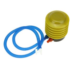 fakeface portable plastic bellows foot air pump inflator for yoga ball inflatable toy balloon swimming pool raft fish tank mattress pillow swim ring easy air hand foot pump inflator