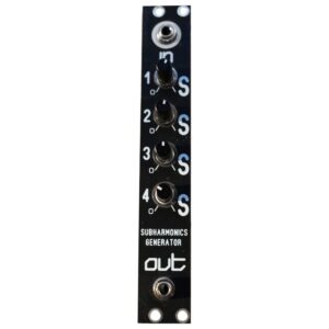 blue lantern 4hp sub harmonics generator eurorack module