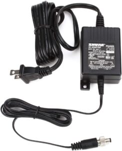 shure ps43us in-line power supply for glx4 & ulx4 wireless receivers