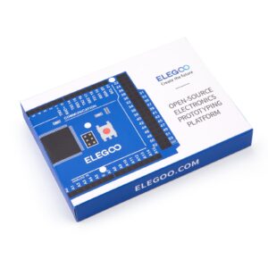 ELEGOO MEGA R3 Board ATmega 2560 + USB Cable Compatible with Arduino IDE Projects RoHS Compliant