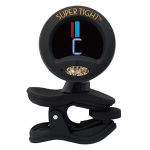 snark st-8 super tight clip on tuner (current model) black small