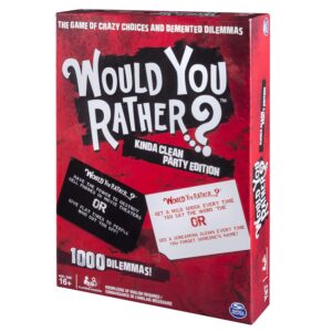 Spin Master Games - Would You Rather…? Kinda Clean Party Edition Edition