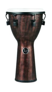 latin percussion lp727c lug tuned djembe 12.5" synthetic shell, synthetic head, copper