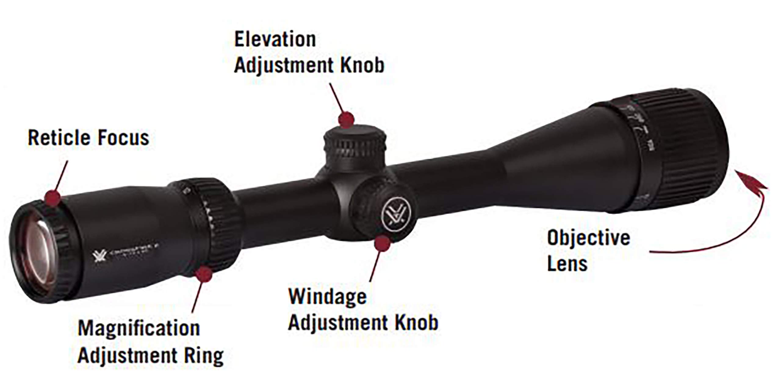 Vortex Optics Copperhead 4-12x44 Second Focal Plane Riflescope - Dead-Hold BDC Reticle