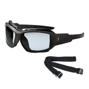 ergodyne - loki anti-fog in/outdoor lens blk safety glasses (56083)