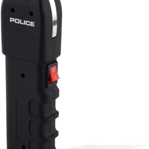 POLICE Stun Gun with LED Flashlight - 928 (Black)