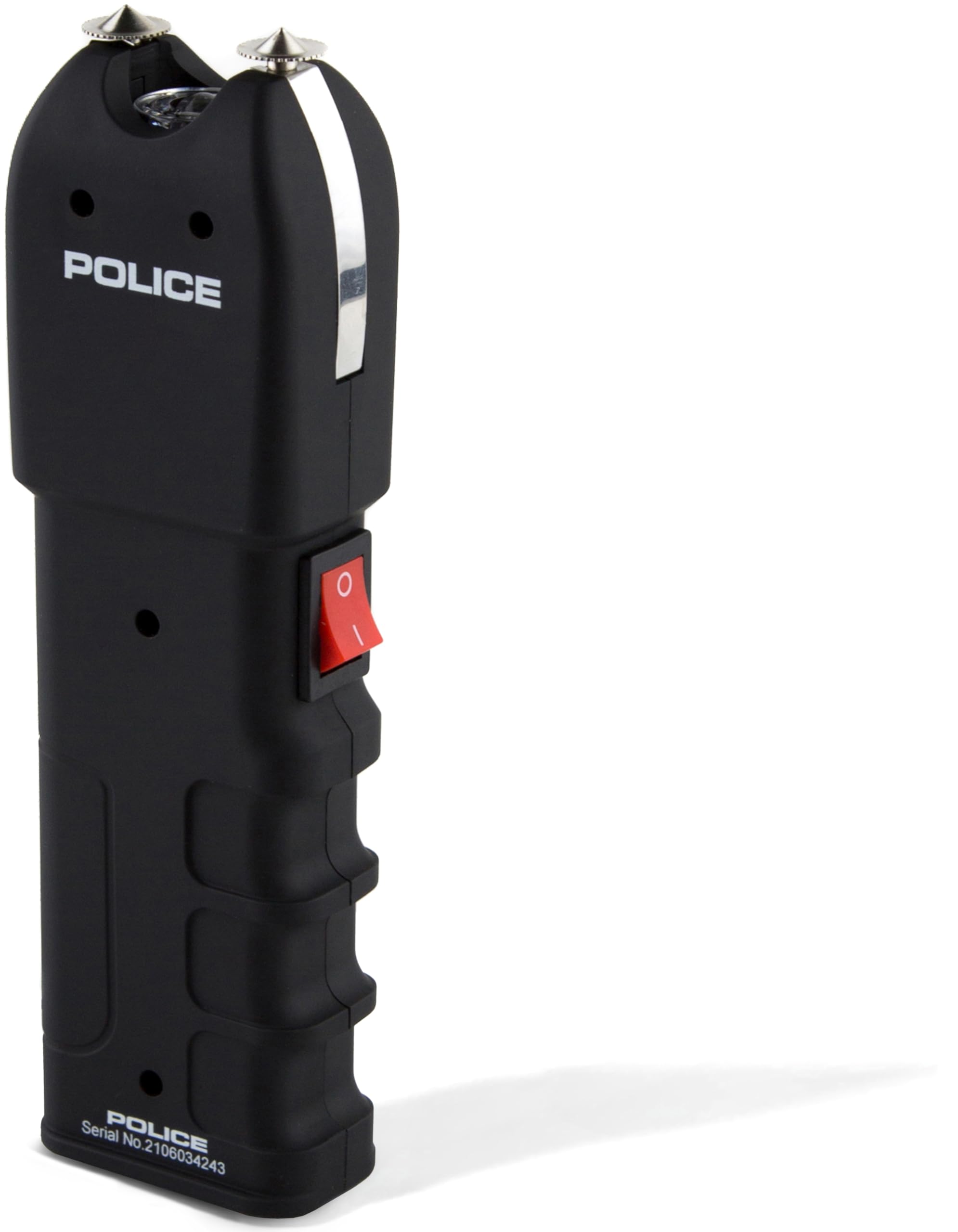 POLICE Stun Gun with LED Flashlight - 928 (Black)