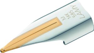 lamy 14k bi-color gold replacement nib - fine