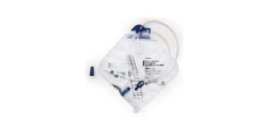 mckesson 37-2802 disposable urinary drainage bag with anti-reflux chamber, 2000 ml