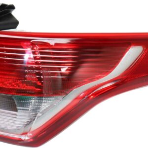 Evan Fischer Passenger Side, Outer Tail Light Compatible with 2013-2016 Ford Escape - FO2801229C