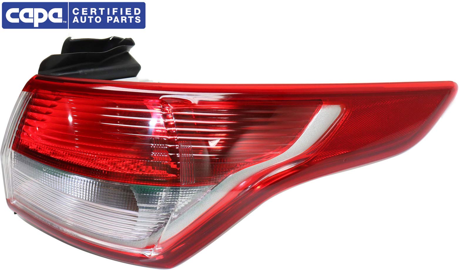 Evan Fischer Passenger Side, Outer Tail Light Compatible with 2013-2016 Ford Escape - FO2801229C