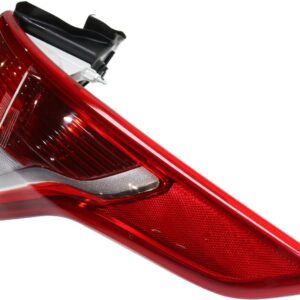 Evan Fischer Passenger Side, Outer Tail Light Compatible with 2013-2016 Ford Escape - FO2801229C