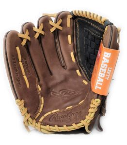 rawlings sporting goods prodigy series baseball youth glove, brown 12"