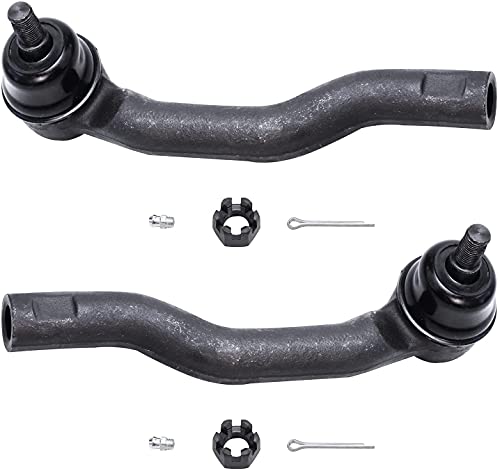 Detroit Axle - Front 8pc Tie Rods Sway Bars Kit for 07-14 Ford Edge Lincoln MKX, 4 Outer & Inner Tie Rod Ends 2 Sway Bars 2 Boots 2007 2008 2009 2010 2011 2012 2013 2014 Replacement