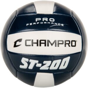 champro pro perforamnce volleyball - grass, sand, indoors, navy, vb-st200ny