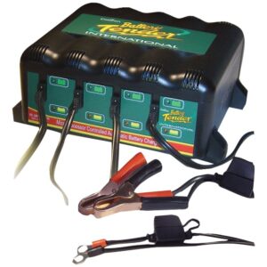 battery tender 022-0148-dl-wh 4-bank charger marine , boating equipment