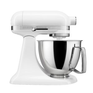 kitchenaid artisan mini 3.5 quart tilt-head stand mixer - ksm3316x - white