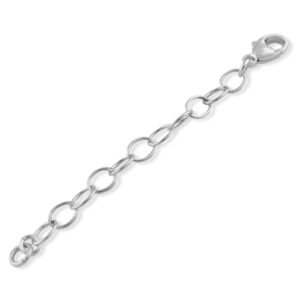 sterling silver 5mm necklace extender chain 2", 3", 4", 5", 6" (6)