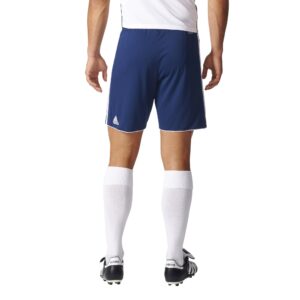 adidas Men's Soccer Tastigo 17 Shorts, Dark Blue/White, Small