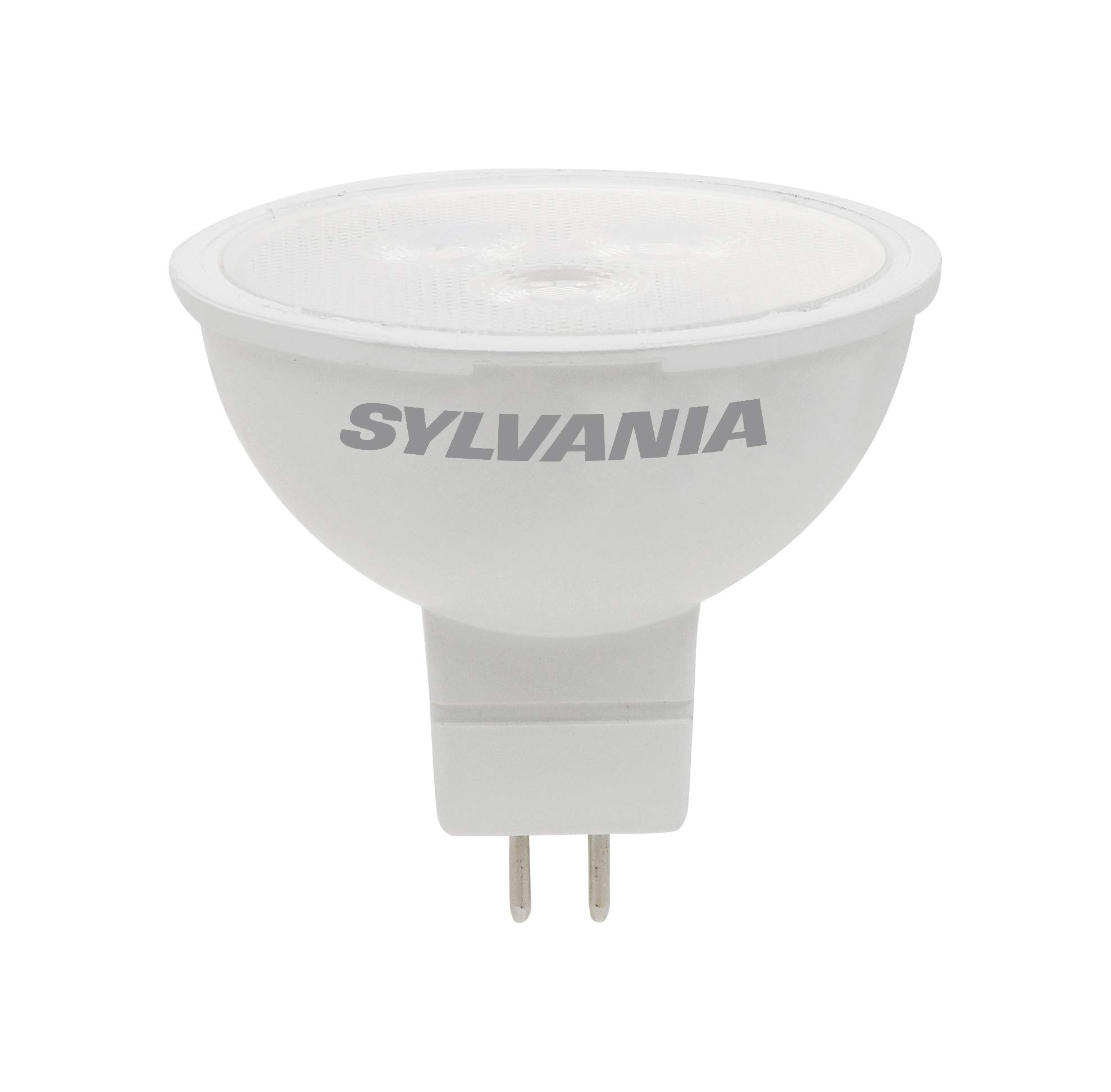 SYLVANIA MR16 LED Flood and Spot Light Bulb, 5W, 35W Equivalent, Non-Dimmable, 350 Lumens, 3000K, White - 3 Pack (79129)