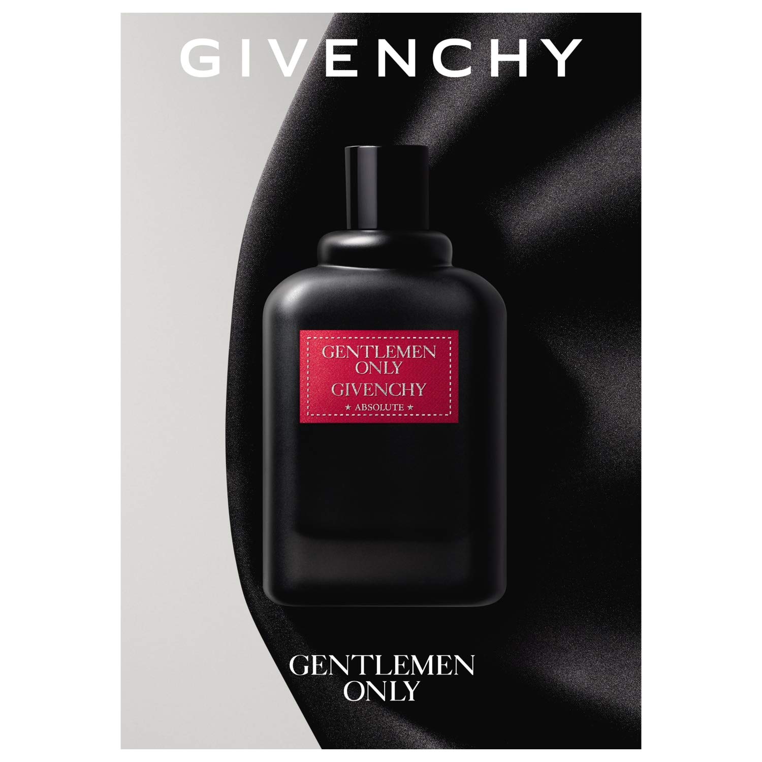 Givenchy Gentlemen Only Absolute Eau de Parfum, Black , 3.3 Fl Oz