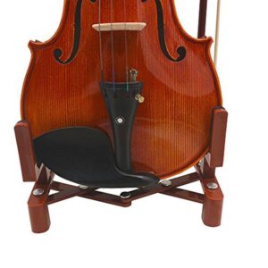 like-it musical instrument stand with bow holder for violin stand,portable, adjustable and foldable