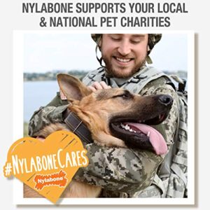 Nylabone Healthy Edibles WILD Antler Natural Long Lasting Venison Flavor Dog Chew Treats Medium/Wolf (2 Count)