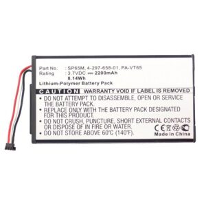 MPF Products 2200mAh SP65M, SP654580, PA-VT65 Battery Replacement Compatible with Sony Playstation PS Vita PSV PCH-1001, PCH-1101 with Installation Tools