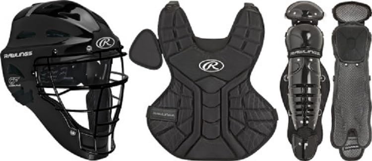 Rawlings | PLAYERS Catchers Set | Youth - Ages 12 & Under | Black