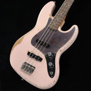 fender flea jazz bass, shell pink, rosewood fingerboard