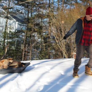 Flexible Flyer Utility Pull Sled. Ice Fishing, Deer Hunting, Firewood, Work Cargo