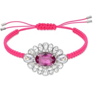 swarovski crystal shourouk bracelet pink