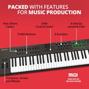 Nektar Impact LX 61+ 61-Key USB MIDI Keyboard Controller