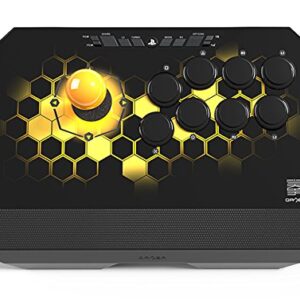 Qanba Drone Joystick for PlayStation 4 and PlayStation 3 and PC (Fighting Stick) Officially Licensed Sony Product