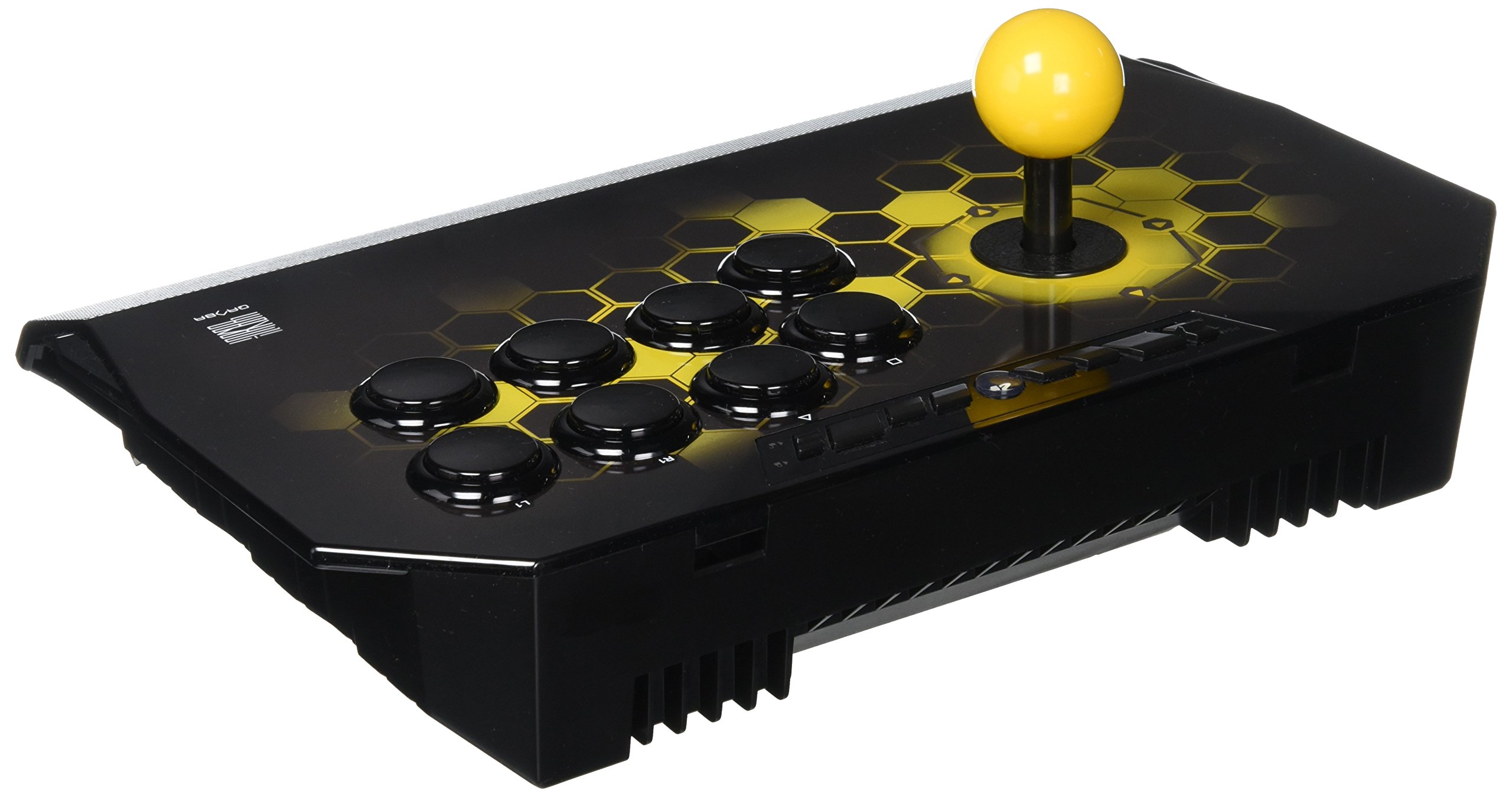 Qanba Drone Joystick for PlayStation 4 and PlayStation 3 and PC (Fighting Stick) Officially Licensed Sony Product