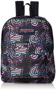 jansport superbreak backpack- discontinued colors (multi super swirls)