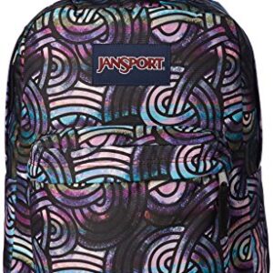 JanSport Superbreak Backpack- Discontinued Colors (Multi Super Swirls)