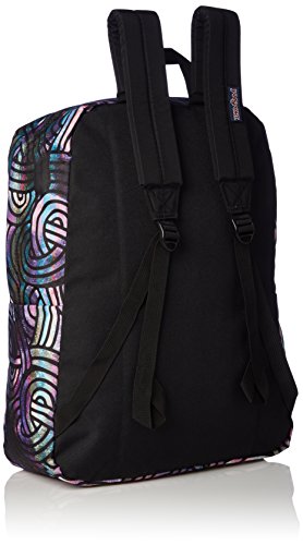 JanSport Superbreak Backpack- Discontinued Colors (Multi Super Swirls)