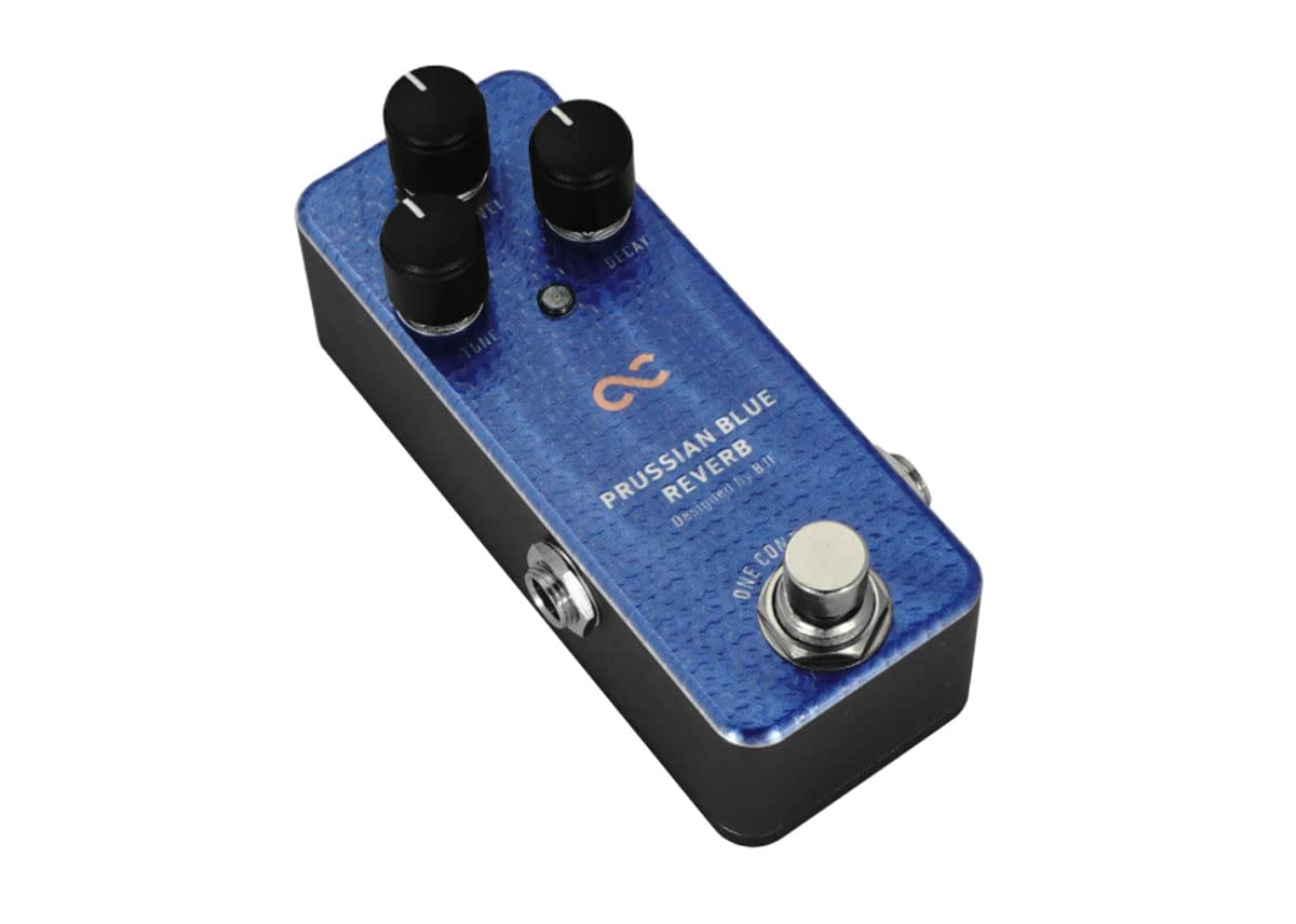 One Control Prussian Blue Reverb Effects Pedal