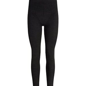 FALKE Men's Wool Tech. Long Tights Base Layer Bottom, Thermal Breathable Quick Dry, Black (Black 3000), S, 1 Pair