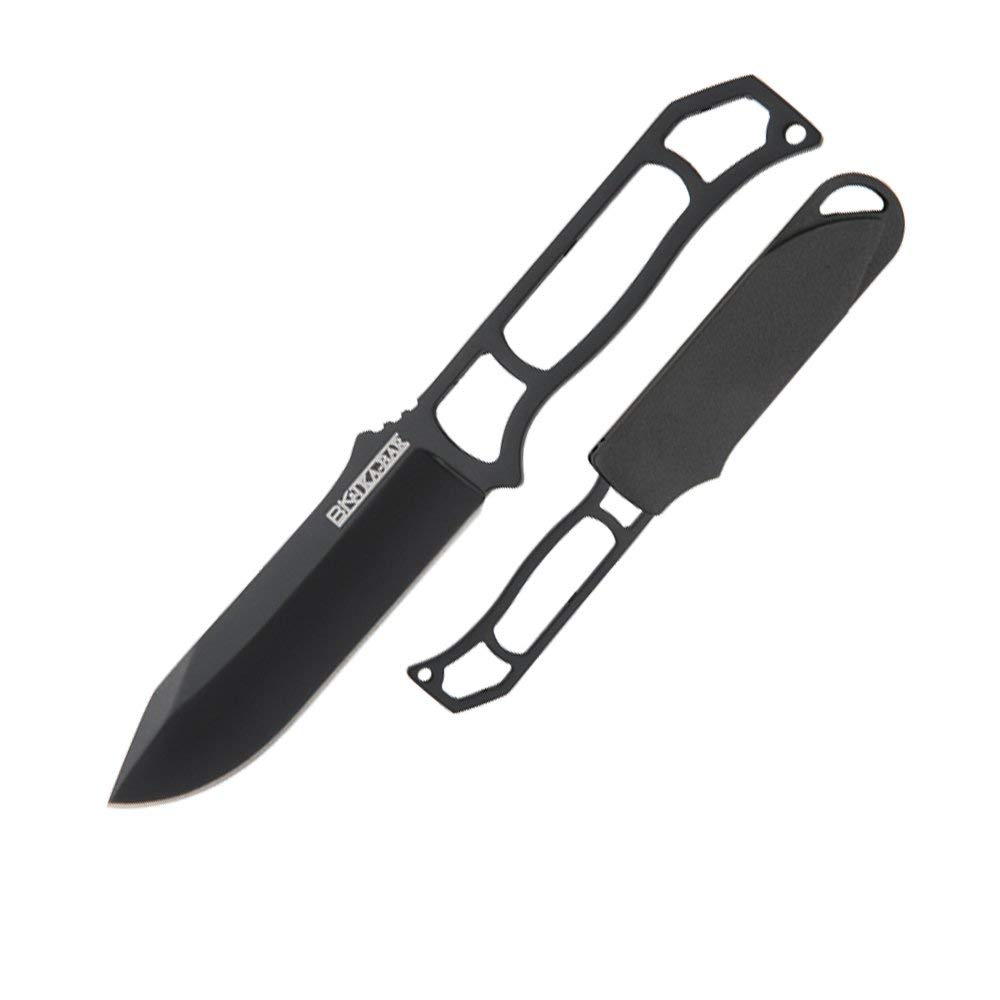 KA-BAR BK23BP Becker Skeleton Fixed 3.25 in Blade Stainless Handle, Black