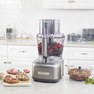 Cuisinart Elemental Small Food Processor, 13-Cup, Gunmetal