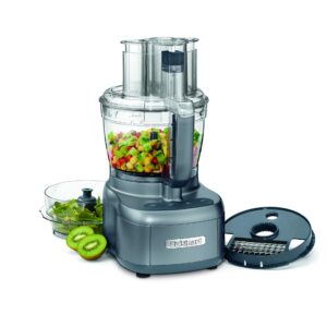 Cuisinart Elemental Small Food Processor, 13-Cup, Gunmetal