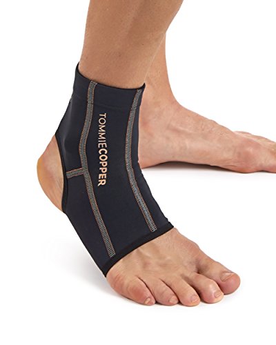 Tommie Copper Men's Performance Ankle Sleeves 2.0, X-Large, Black