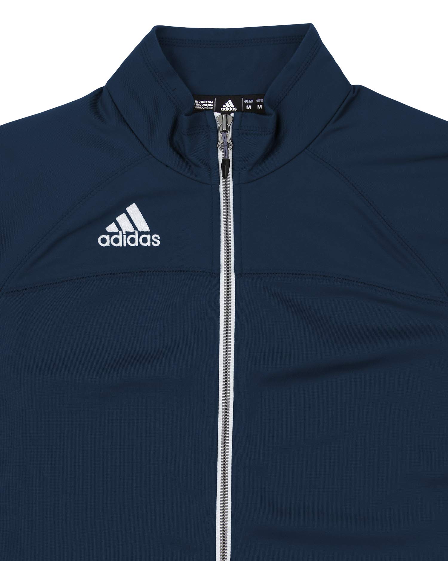 adidas Women's Climalite Utility Jacket,Navy/White Small