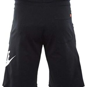 Nike Mens Sportswear Logo Shorts Black/White 836277-010 Size Large